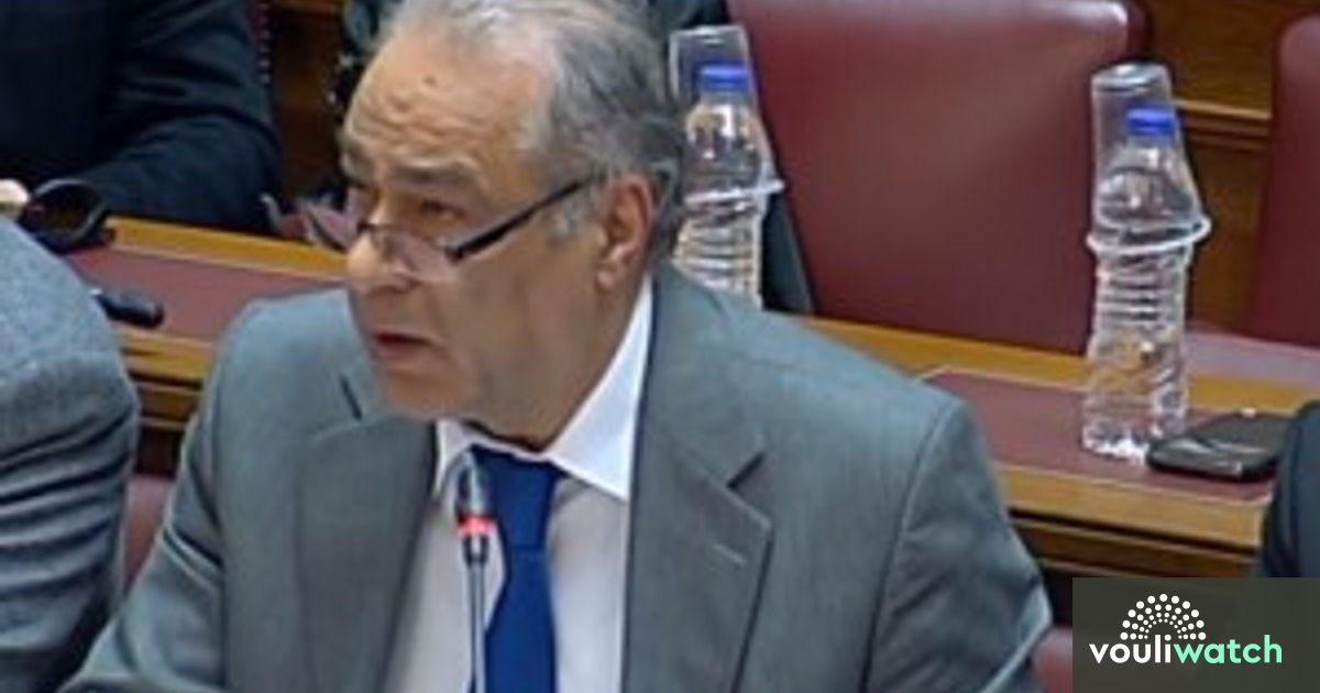 Μπρατάκος Άγγελος | vouliwatch - Δυναμώνουμε τη Δημοκρατία